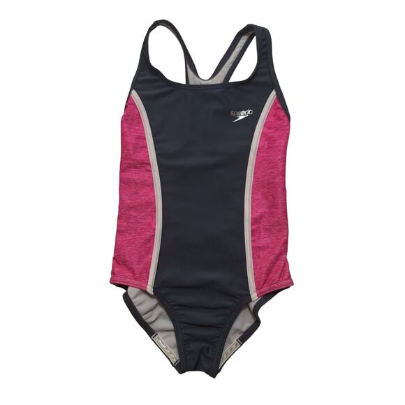 Speedo | Swim | Speedo Girls Color Blocked Racerback Circle Cutout ...